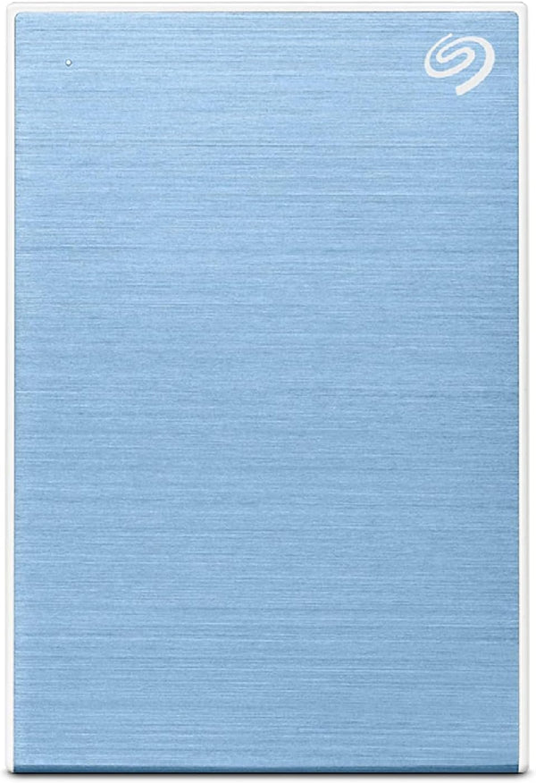 Seagate 5TB One Touch Portable Hard Drive - Light Blue